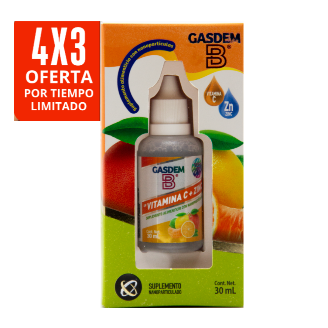 GASDEM-B® | VITAMINA C + ZINC | Éviter - GasdemB