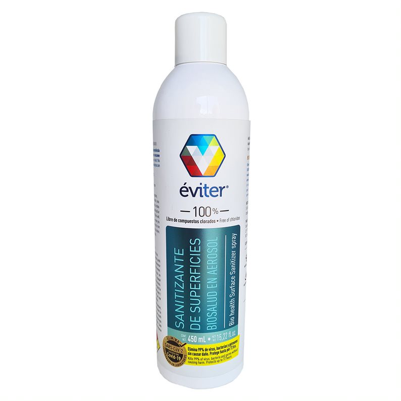 Sanitizante Aerosol Eviter 450 ml